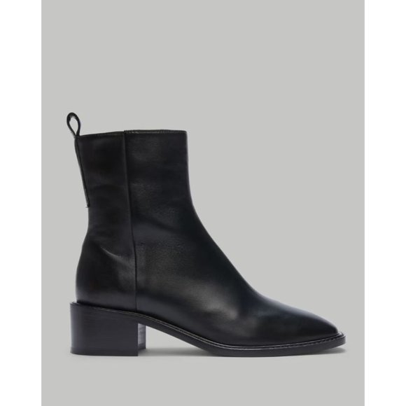 Everlane | Shoes | Everlane The City Boot In Black Leather New Womens ...